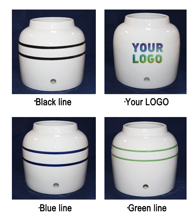 10L Ceramic Water Dispenser with Desktop Wooden Stand from China ...